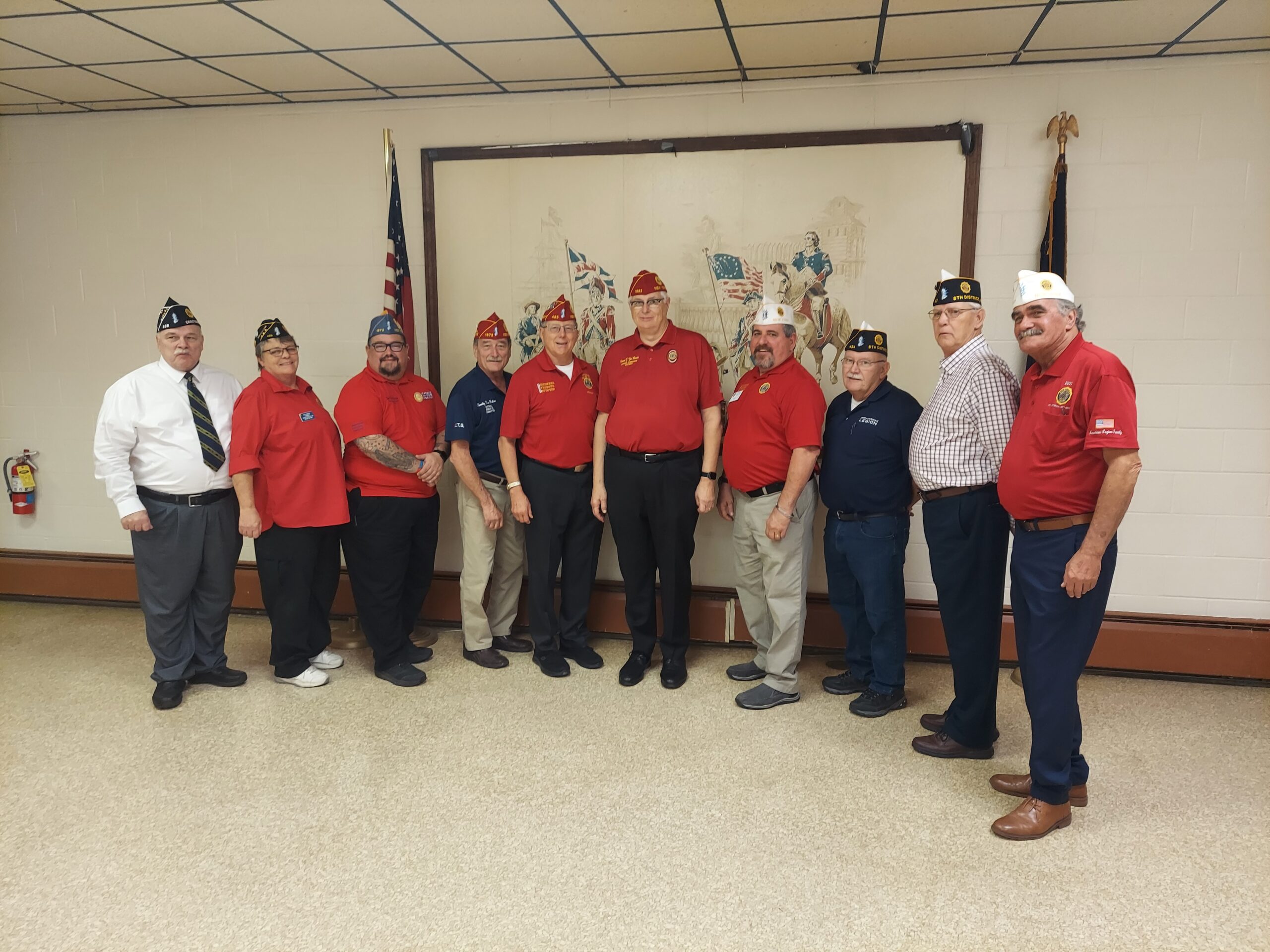 Legion’s top commander visits area | News, Sports, Jobs - Observer Today